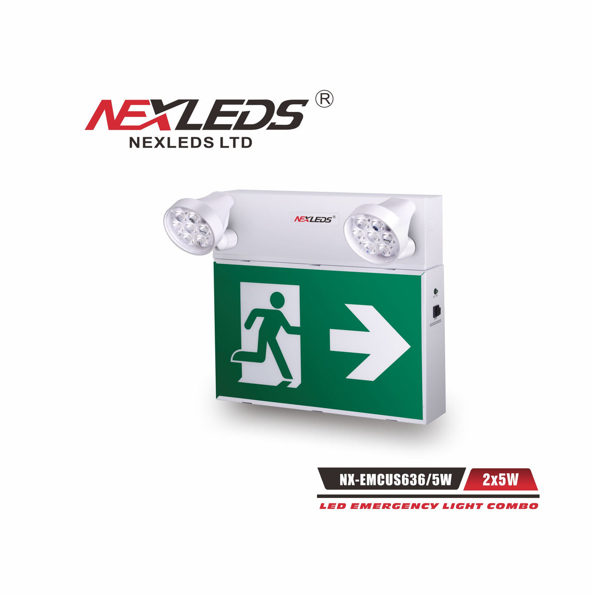 Nexleds Steel Emergency Light Combo | Can Lighting Inc.