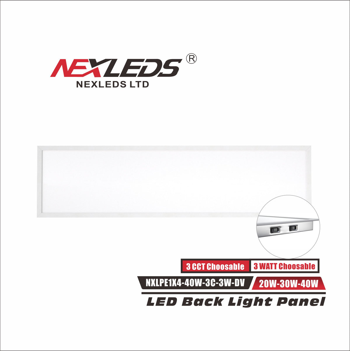 Nexleds Backlit Flat Panel | Can Lighting Inc.