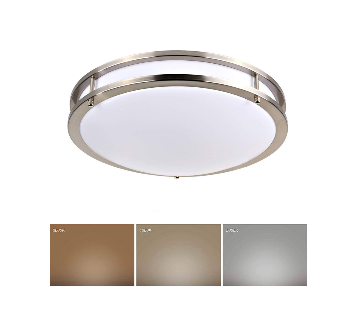 Nexleds Double-Ring Ceiling Light | Can Lighting Inc.